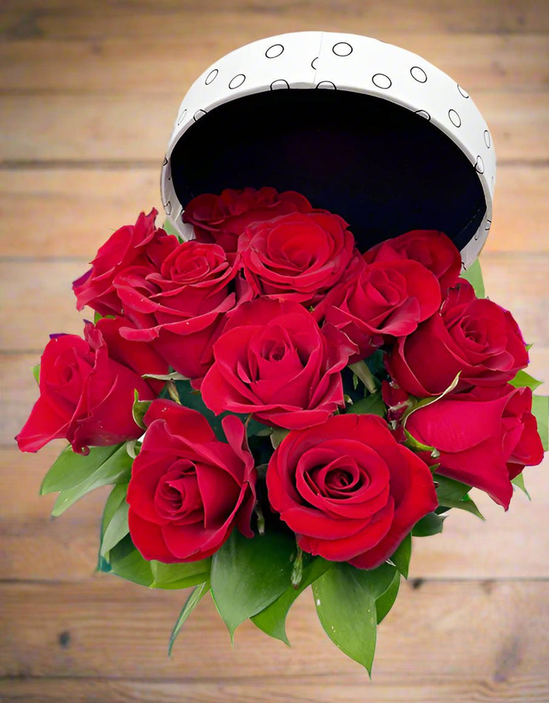 Box of Roses Arrangement – Impala Online